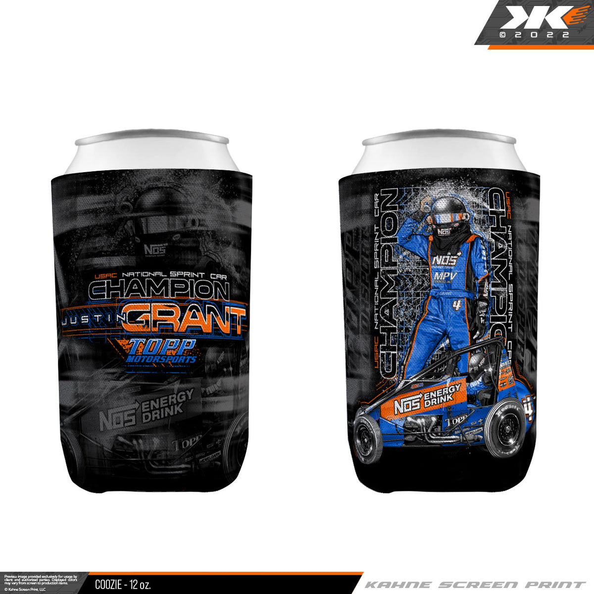 Sprint Car Coozie – Justin Grant Racing